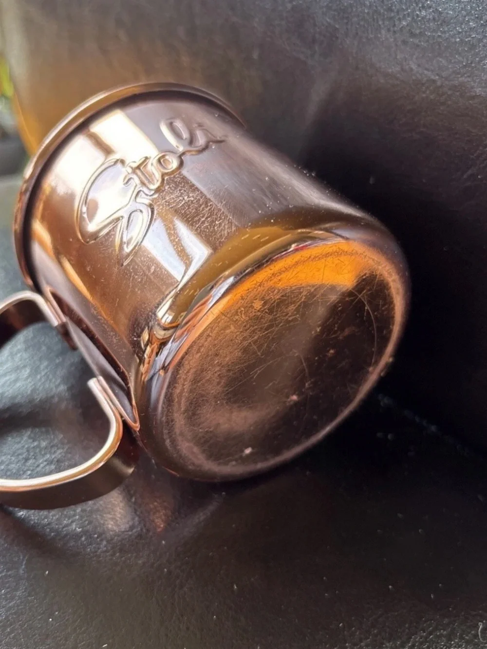 Stoli | Dining | Stoli Vodka 2 Oz Stainless Copper Moscow Mule Mug ...
